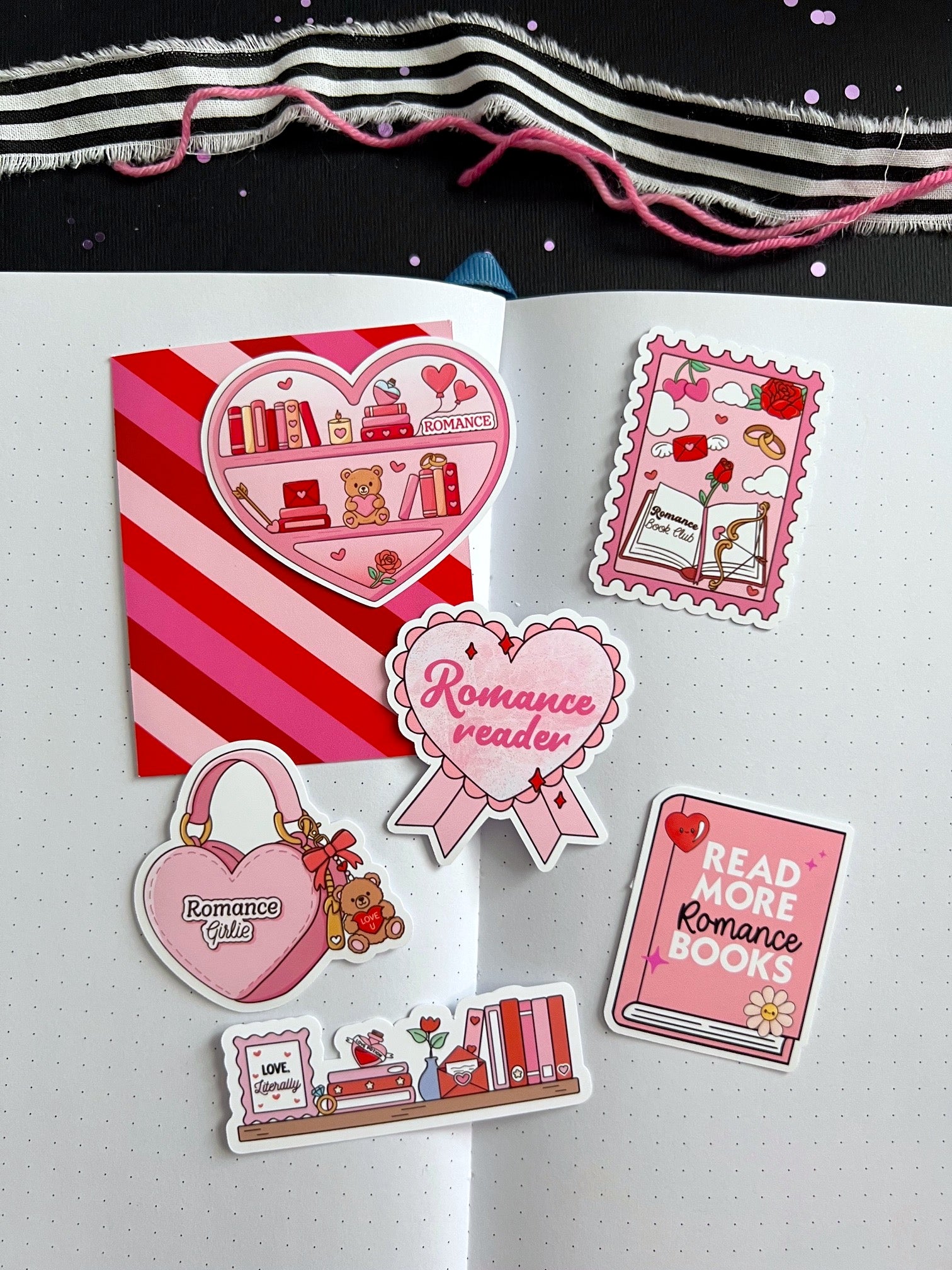 Romance Reader / Die Cut Pack – Creativity and Ink